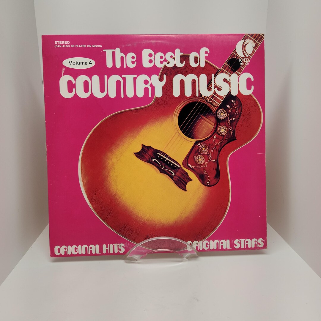 K-tel, Best of Country Music, Country, Folk, Vinyl Record, Vintage - Etsy
