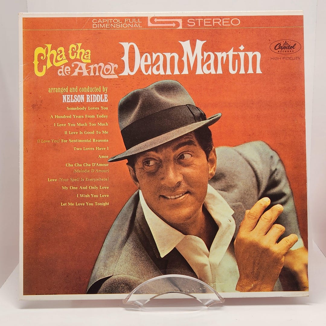 Dean Martin, Cha Cha De Amor, Vinyl Record, Vintage - Etsy
