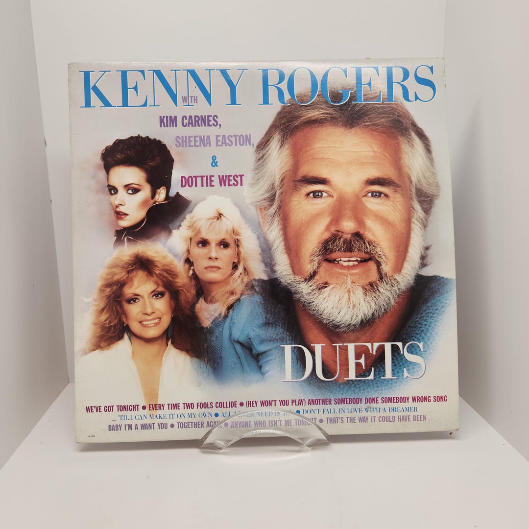 Kenny Rogers Kim Carnes, Sheena Easton, Dottie West, Duets, Country ...