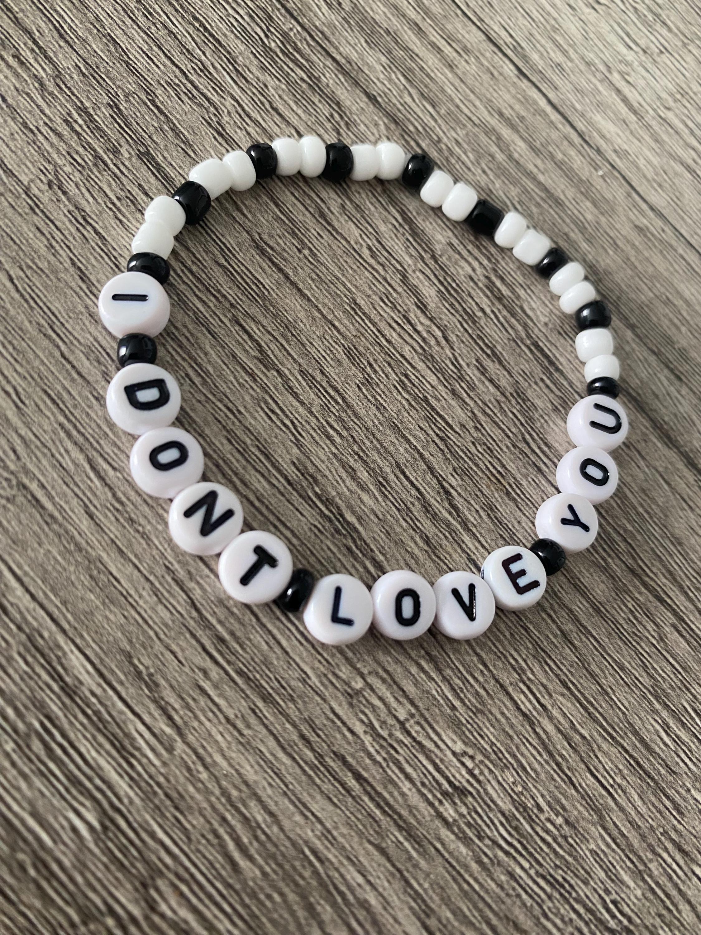 My Chemical Romance I Don’t Love You Bracelet, the Black Parade, Mcr ...