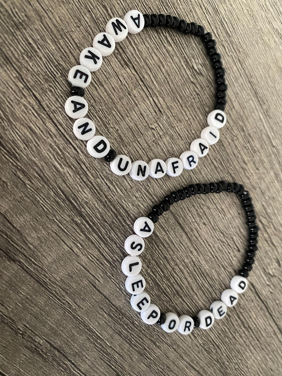 My Chemical Romance Awake and Unafraid Asleep or Dead, Bracelet, Mcr ...