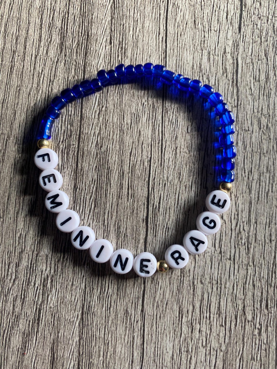 Feminine Rage, Women’s Rights, Kamala Harris, Blue Friendship Bracelet ...