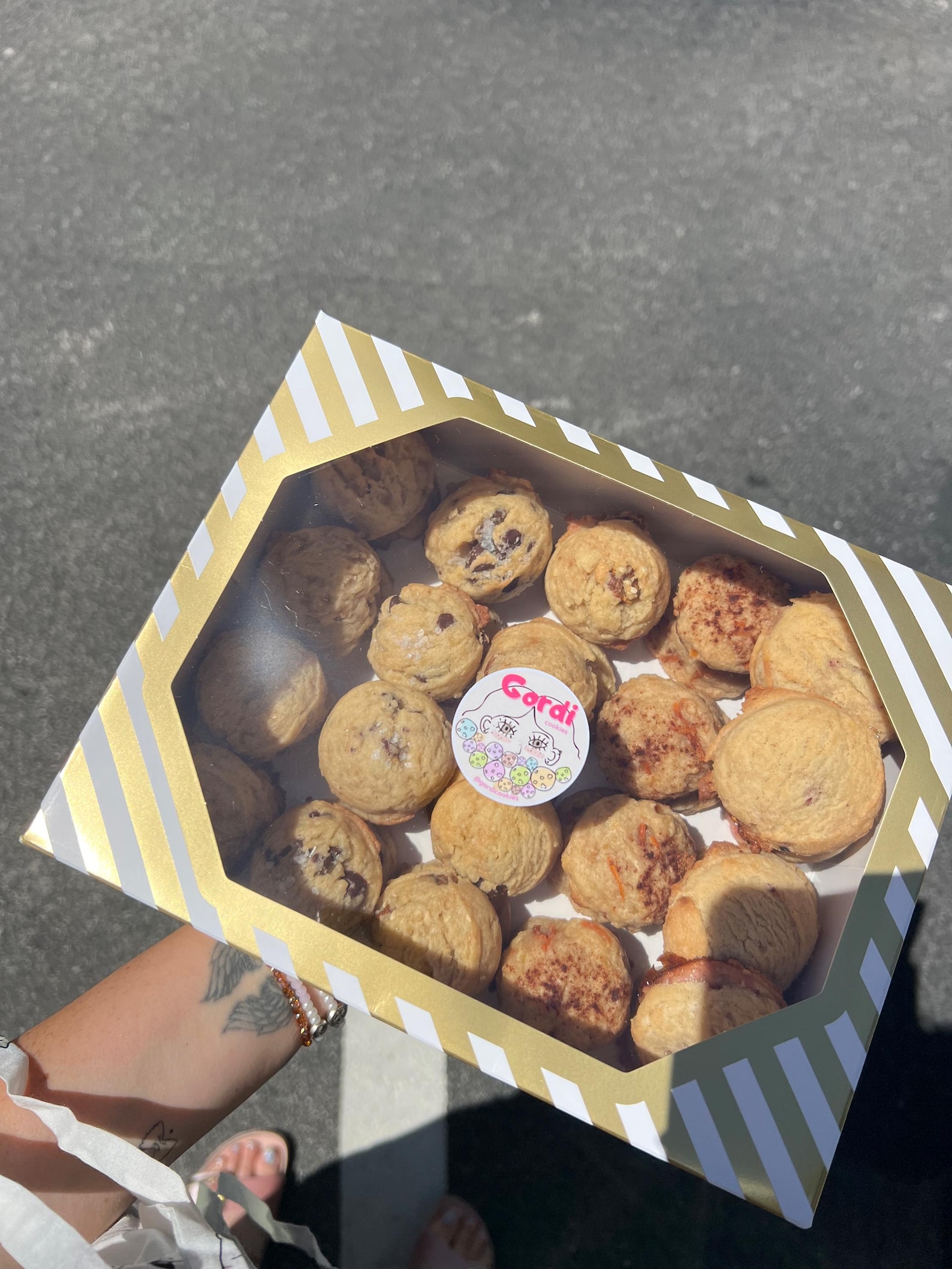 Custom Cookie Box (12 Cookies) - Etsy