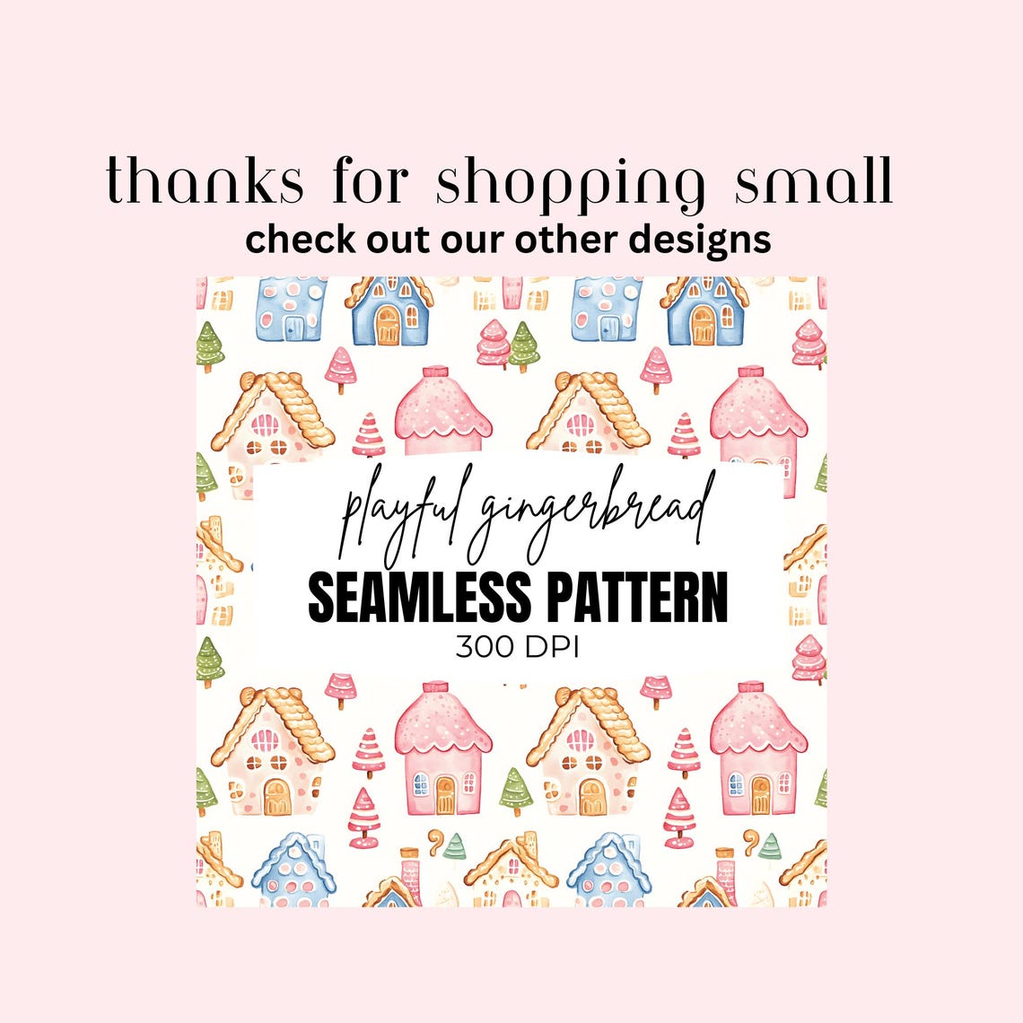 Candy Cane Pink Christmas Seamless Pattern, Digital Paper, Printable ...