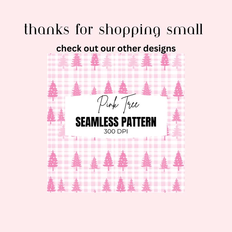 Candy Cane Pink Christmas Seamless Pattern, Digital Paper, Printable ...
