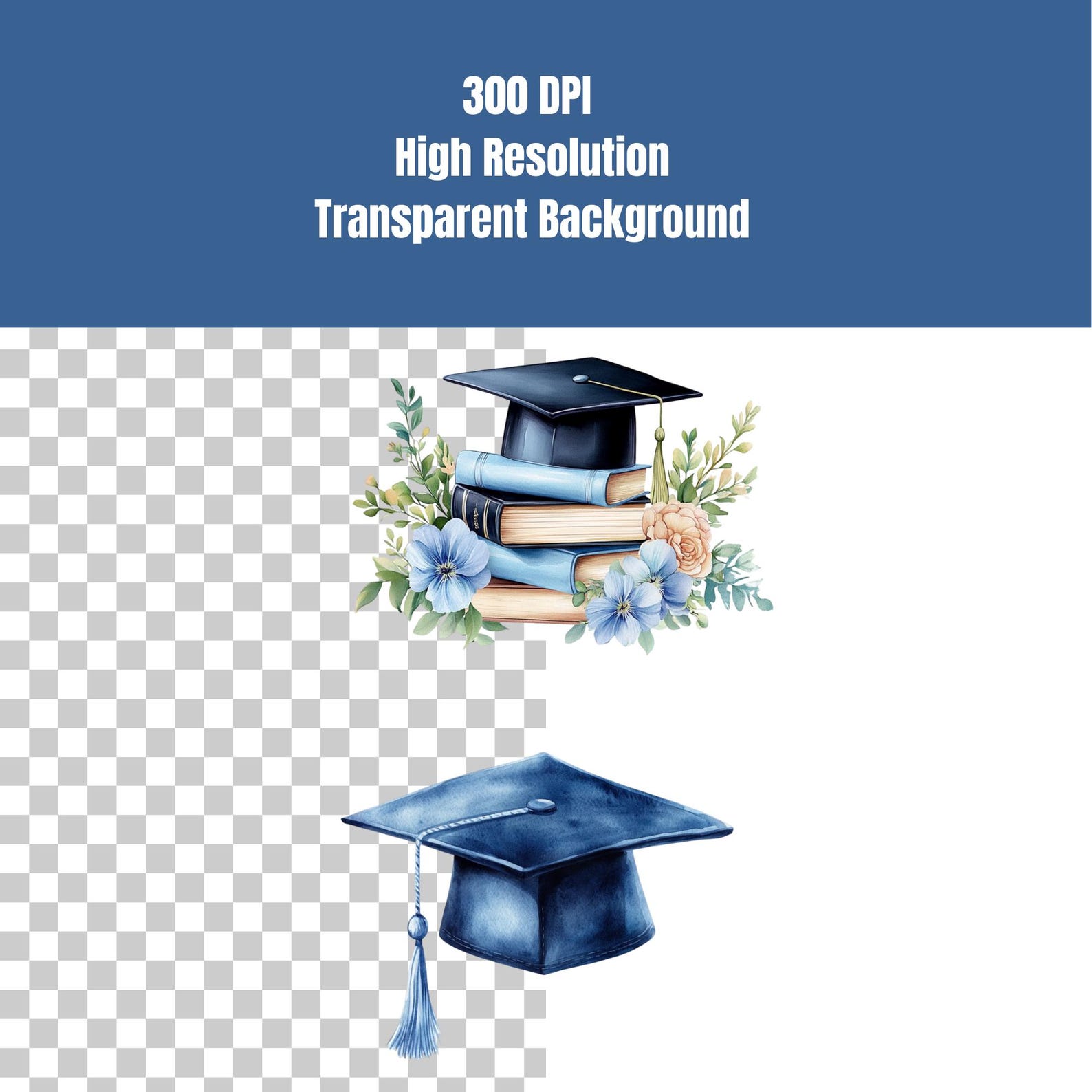 Graduation Hat Clipart, Senior 2025 PNG, Diploma PNG, College ...