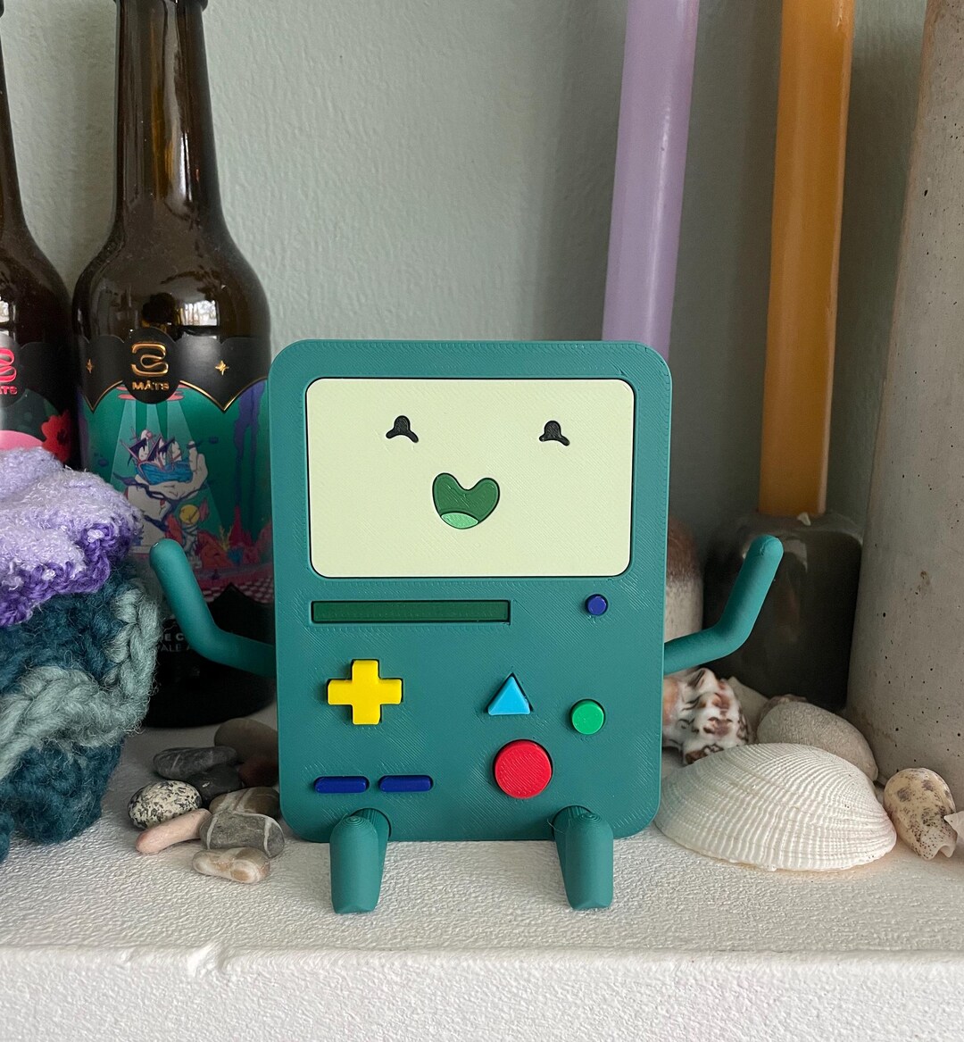 BMO 3D Printed Action Figure From Adventure Time - Etsy