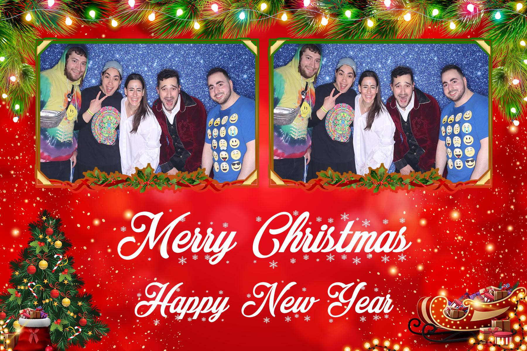 Christmas Photo Booth Template, Xmas Photo Booth Template, 4x6 Photo ...