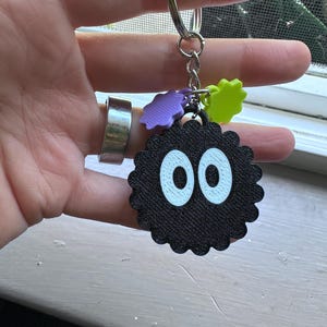 Handmade 3D Printed Dust Sprites Stars AirTag Holder - Etsy