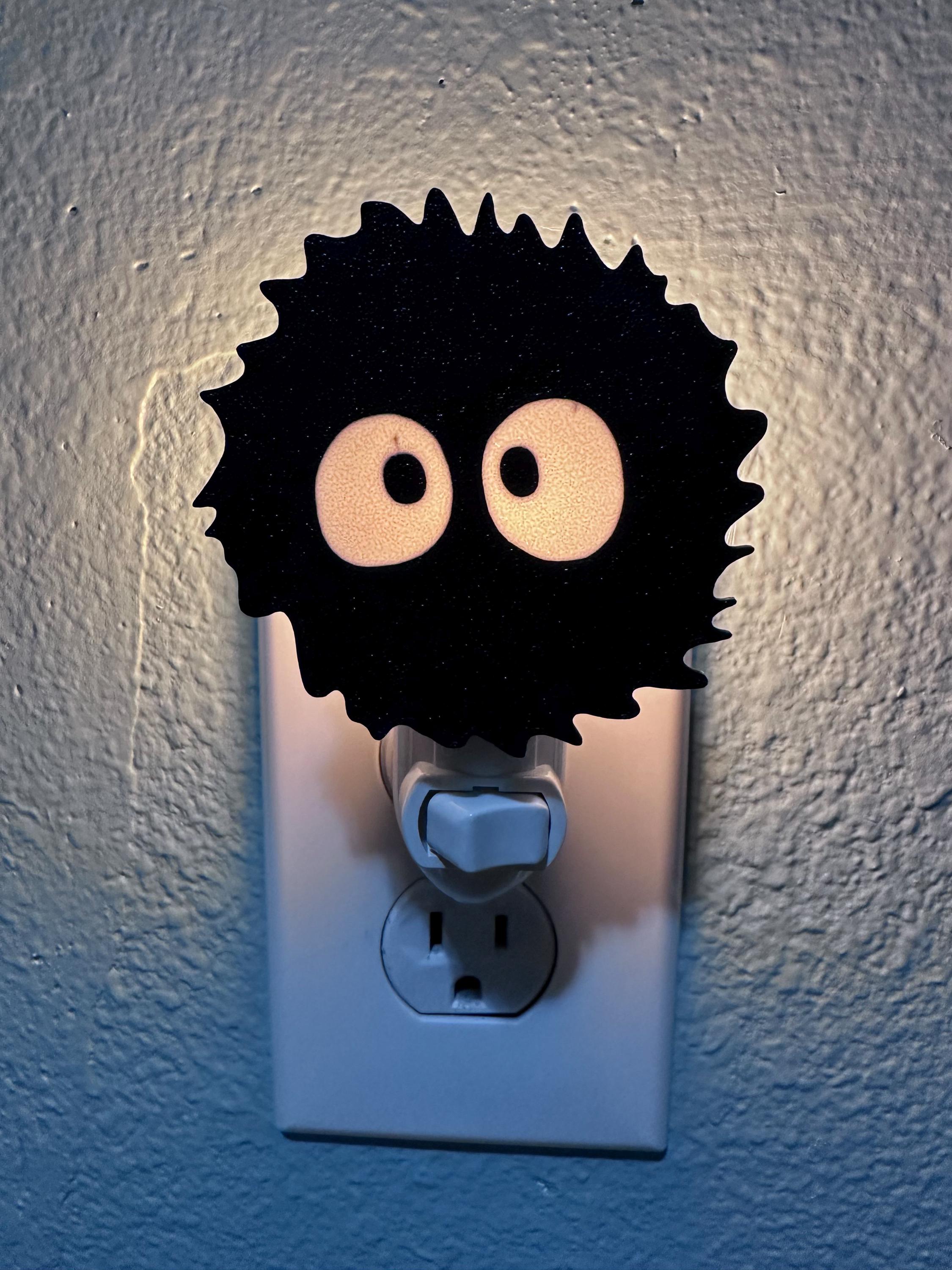 Spirited Away Soot Sprite Night Light Inspired - Studio Ghibli ...