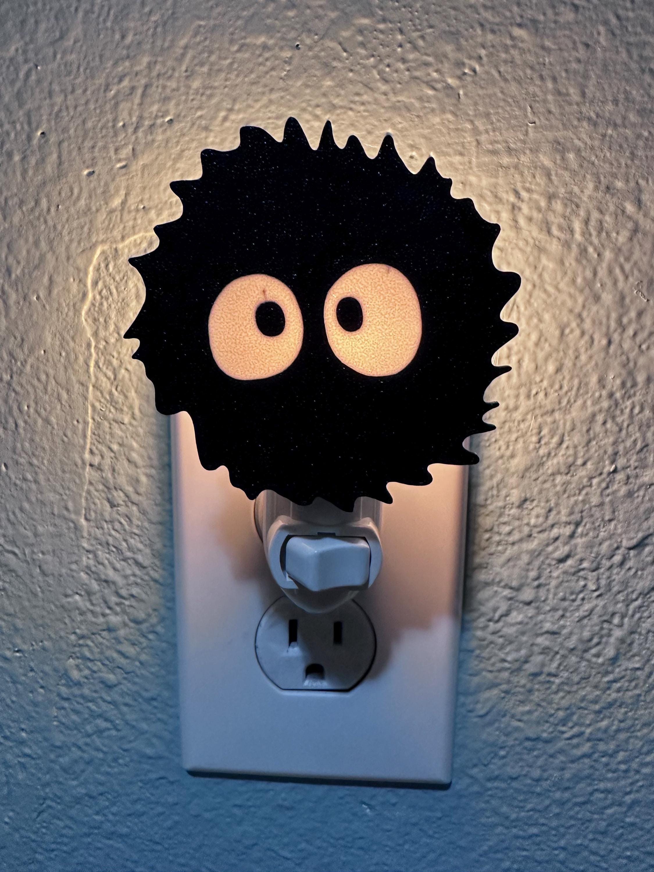 Spirited Away Soot Sprite Night Light Inspired - Studio Ghibli ...