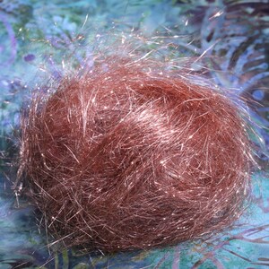 Copper Angelina Spinning Fiber - Extra Fine - Etsy