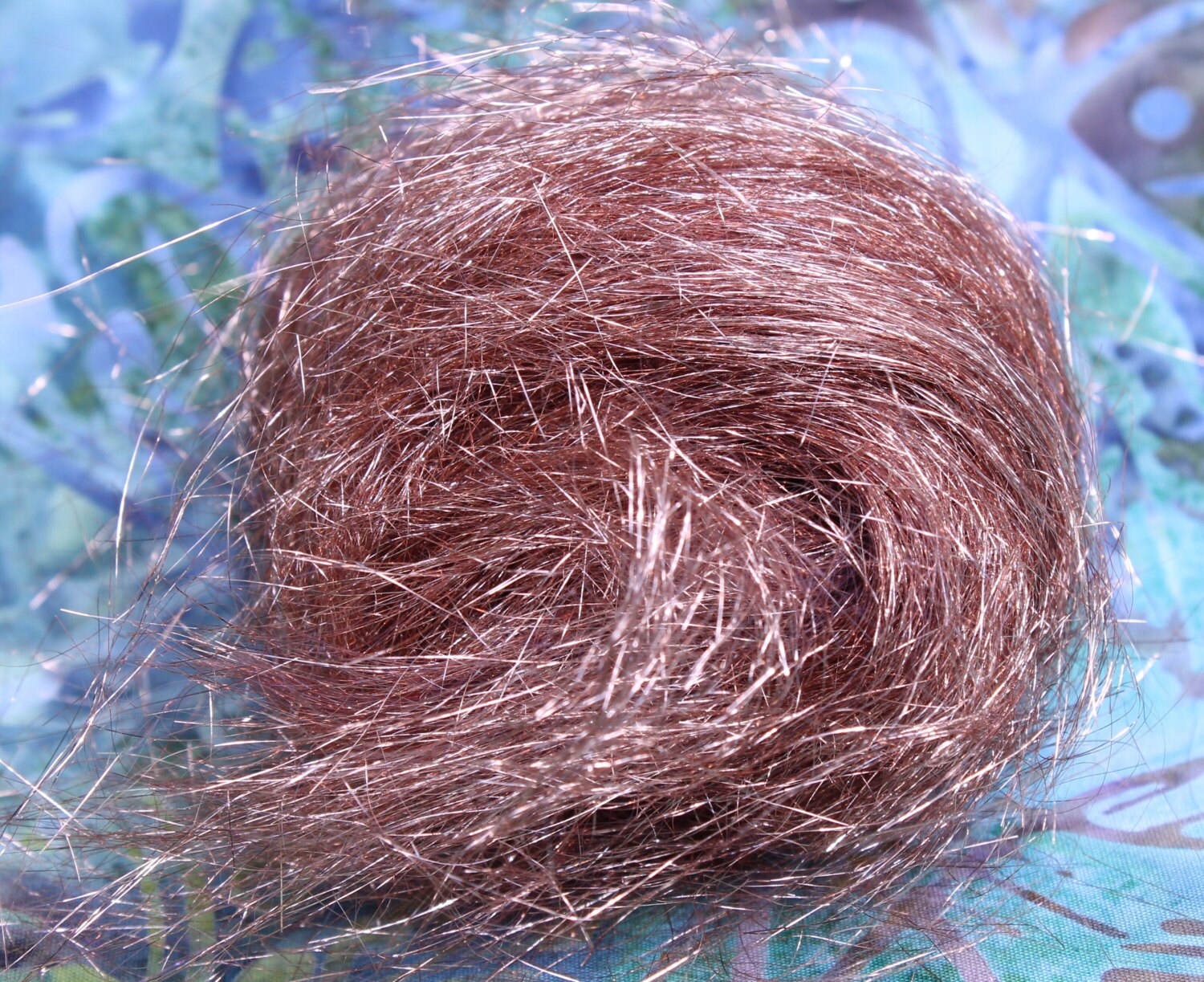 Copper angelina spinning fiber extra fine | Etsy