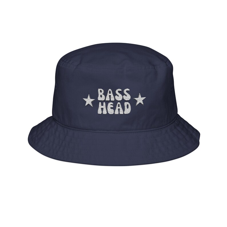 Bass Head Embroidered Bucket Hat, Rave Festival Hat, EDM Music Lover ...