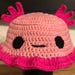 Axolotl Bucket Hat | Handmade Crochet - Etsy