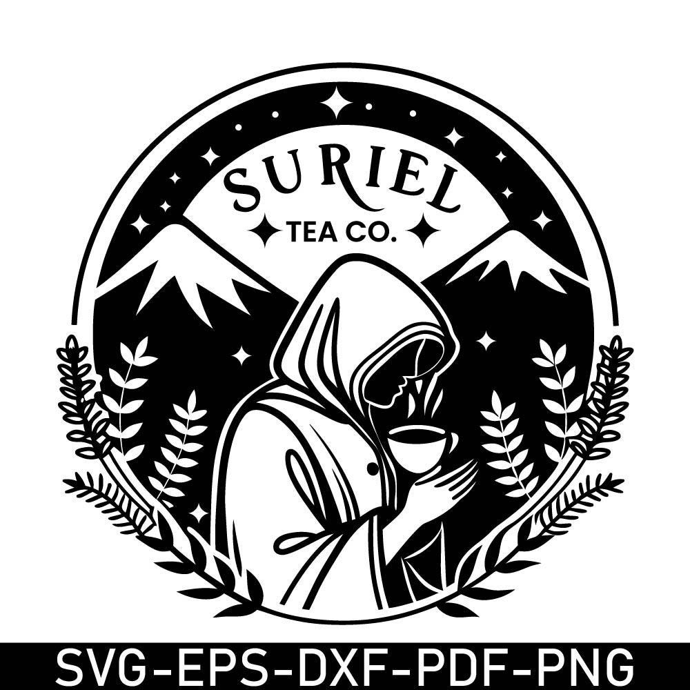 Suriel Tea Co Svg, Bookish Svg, ACOTAR Inspired Svg, Fantasy Reader ...