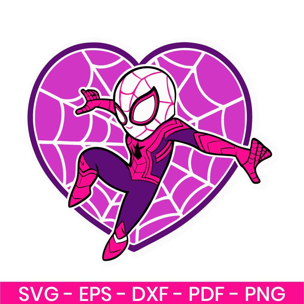 Fanart Ghost Spider Gwen Stacy Svg Png Pack, Love That Ghost Spider ...