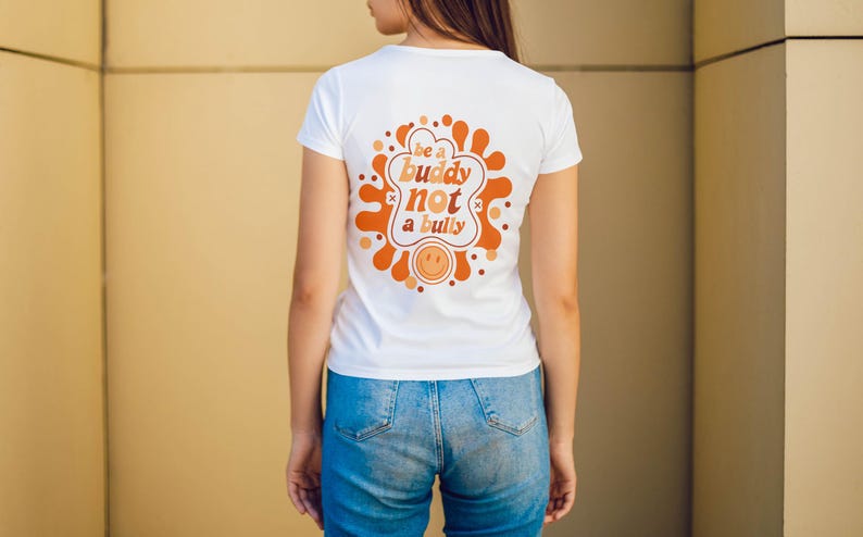Be a Buddy Not a Bully Svg Png | Stop Bullying Digital Download ...