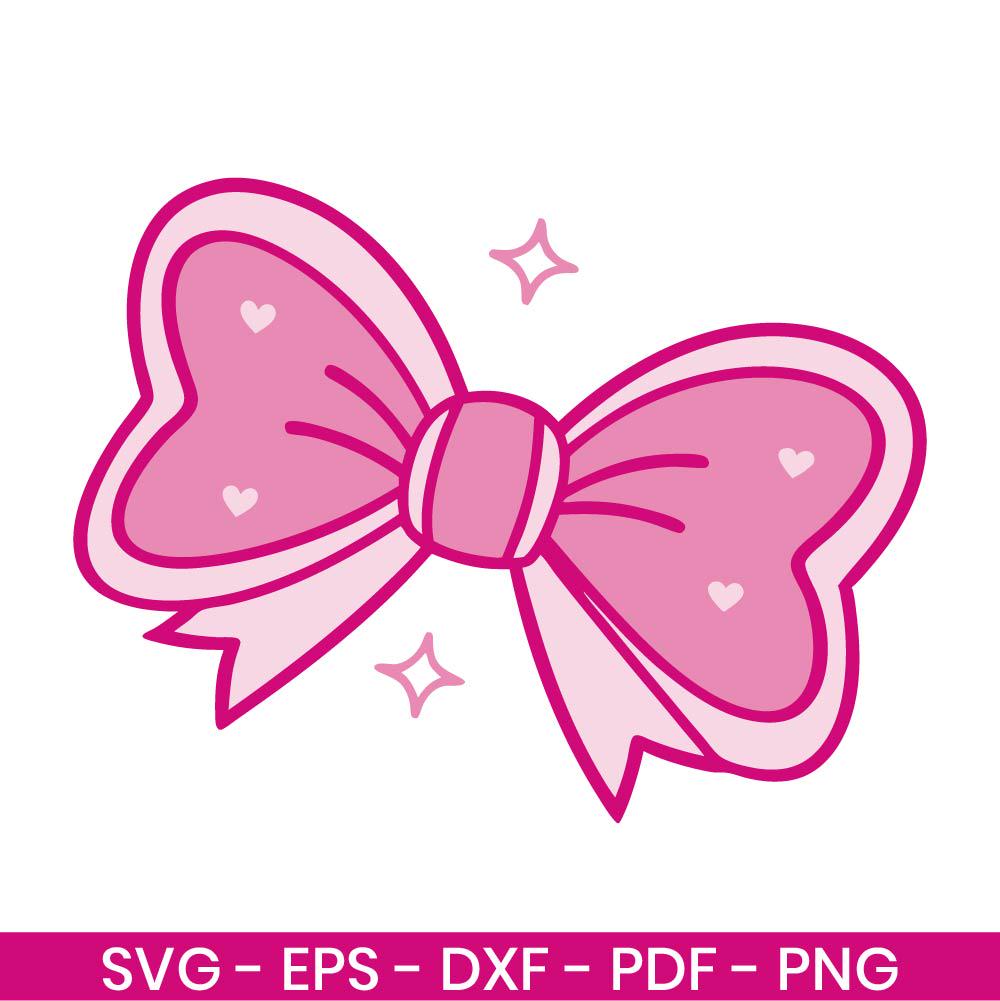 Hello Kitty Bow Cut Out