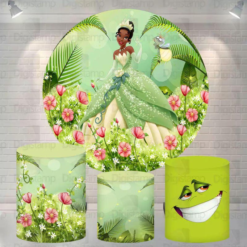 Princess Tiana Backdrop - Etsy