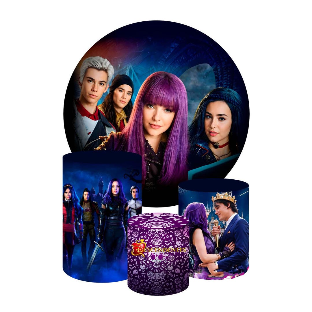 Movie Backdrop and 3 Cylinders Cover (4 Pieces) Arch Backdrop Cover ...