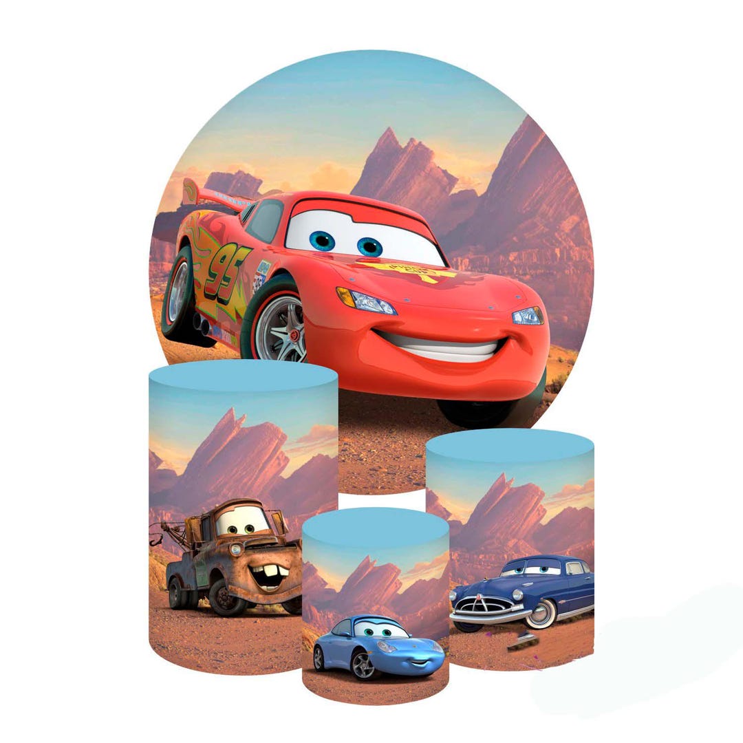 Racing Cars Backdrop and Cylinder Covers Backdrop Cover Photo ...