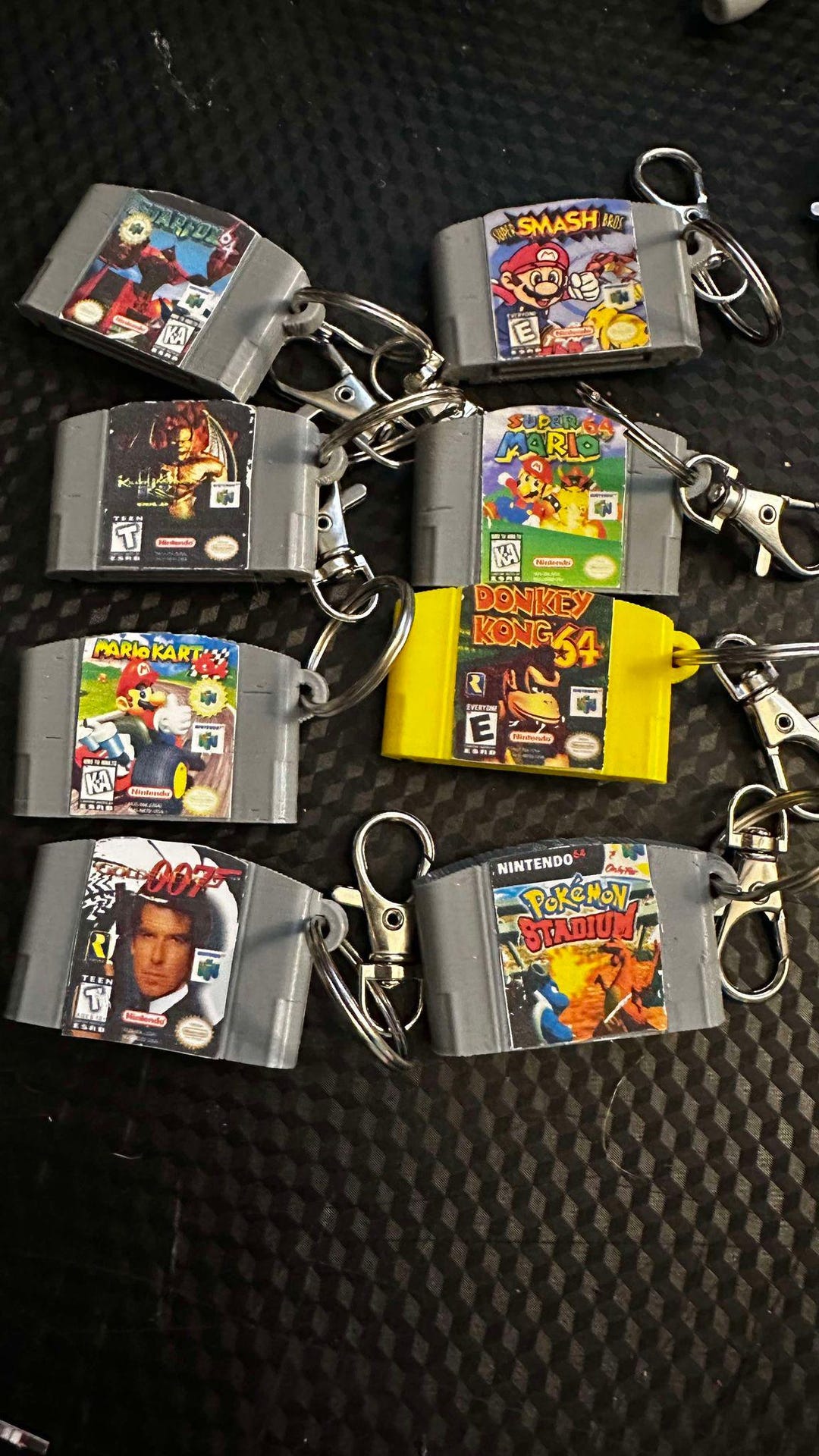 N64 Cartridge Keychain - Etsy