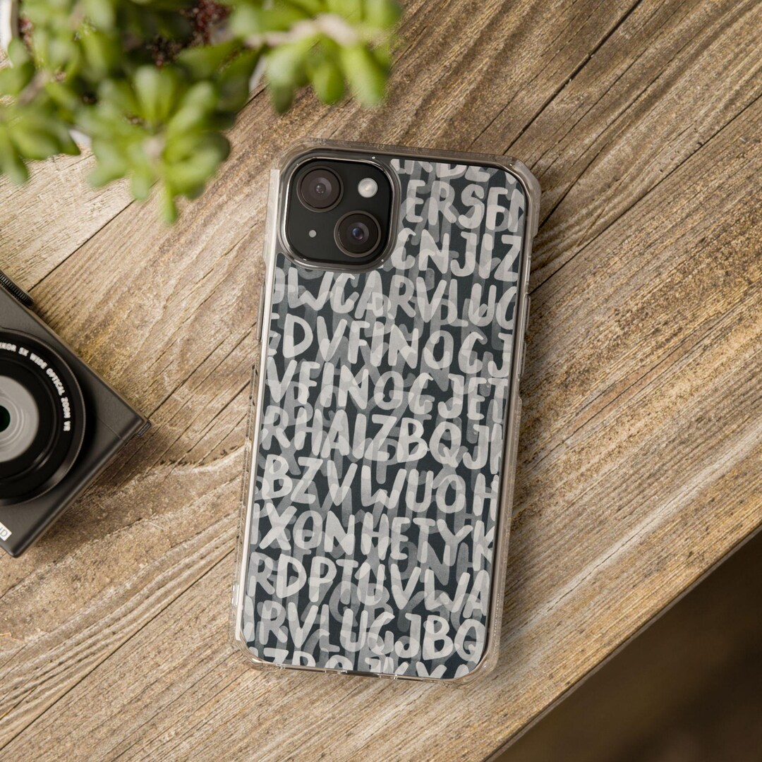 Magnetic Clear Impact Cases NY Alphabet, Clear Phone Cover Gift ...