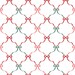 Christmas Bows Coquette Seamless Pattern Preppy Girl Xmas Fabric ...