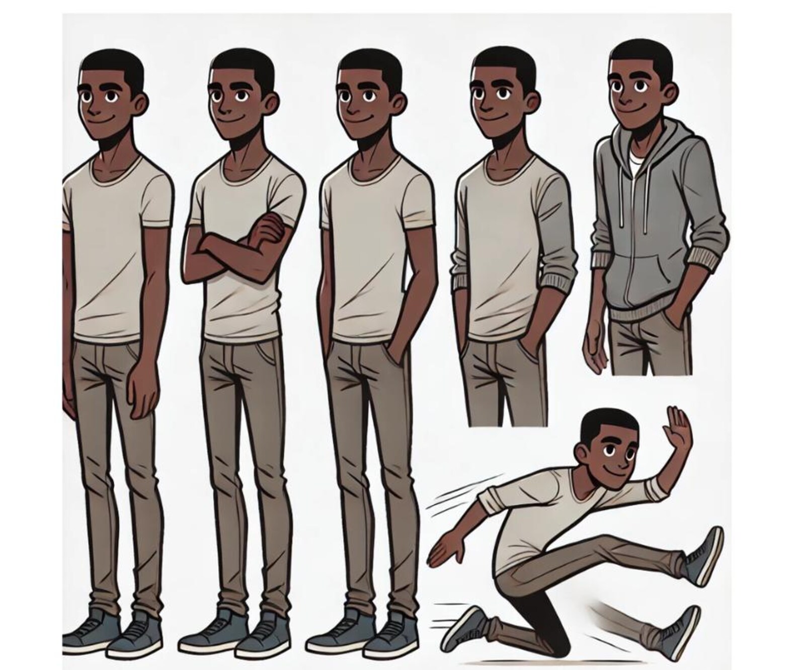Prompts to Create One Character for Different Scenes - Etsy