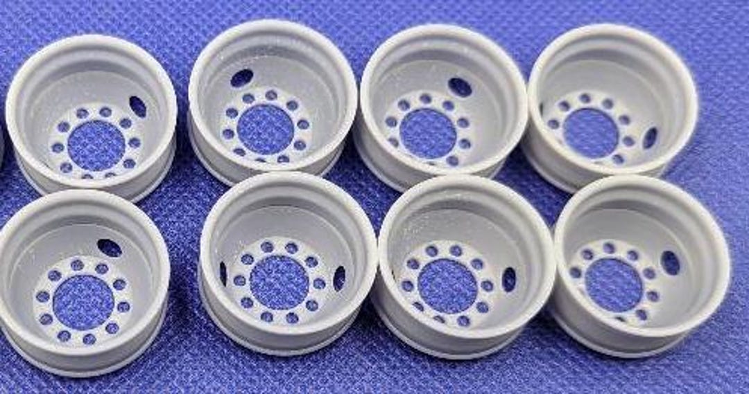 Trailer Set#5 , 20" 2 Hole Budd Wheels With Trailer Hubs 8whls/4hubs ...