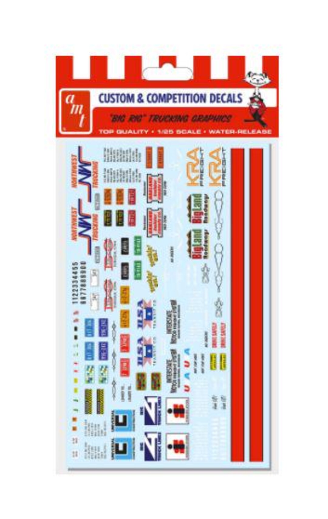 Amt Big Rig Decal S Mka022 Set - Etsy