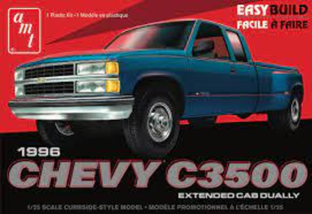 1/25 SCALE AMT Chevrolet C-3500 Dually Pick up Plastic Model Kit - Etsy