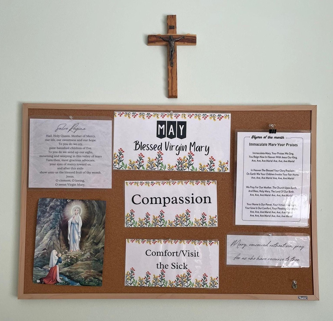 Catholic Bulletin Board Printable | Liturgical Year Activities ...