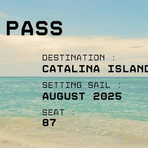 Editable Boarding Pass Template, Cruise Ticket, Boat Boarding Pass ...