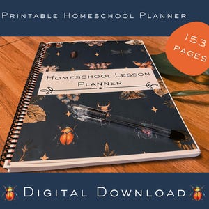 Printable Homeschool Planner - Etsy