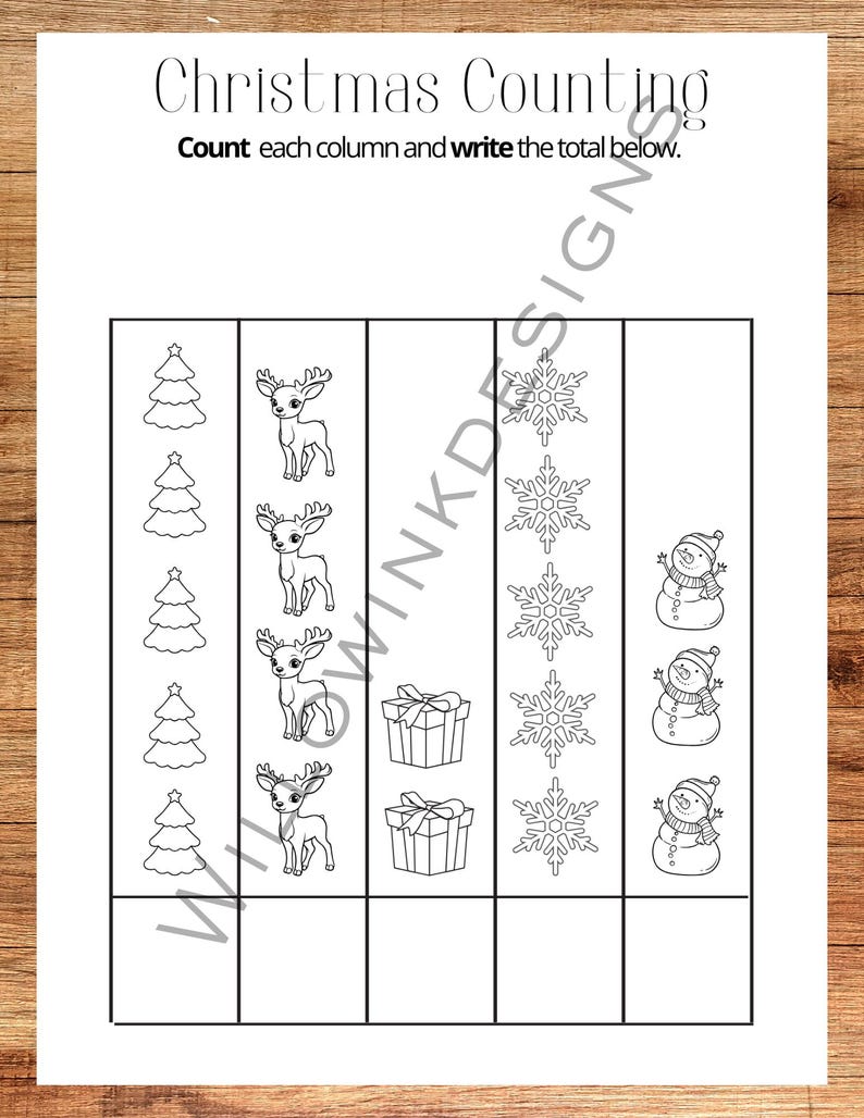 Kindergarten Christmas Bundle - Etsy