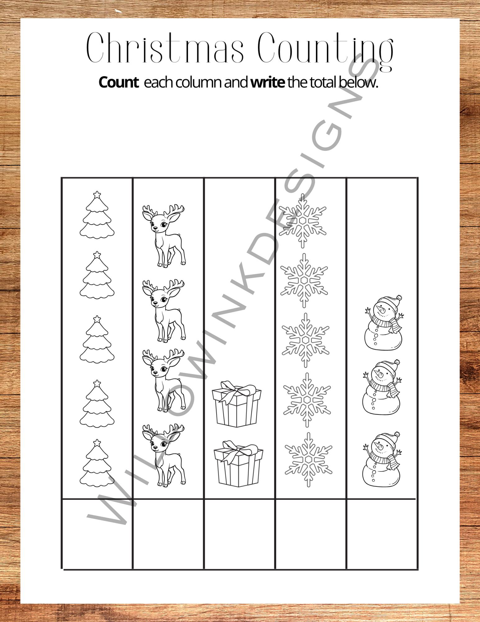 Kindergarten Christmas Bundle - Etsy