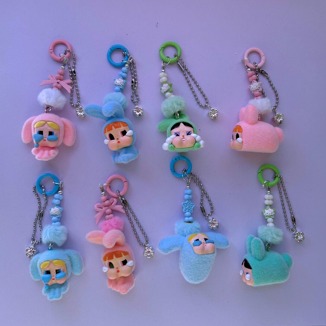 Crybaby PPG Popmart Mini Blind Box Keychain | Powerpuff Girls, PPG ...