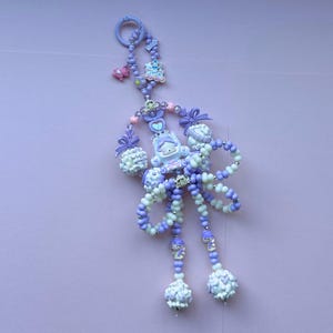 POPMART || Handpainted Skullpanda Beaded Keychain - Etsy