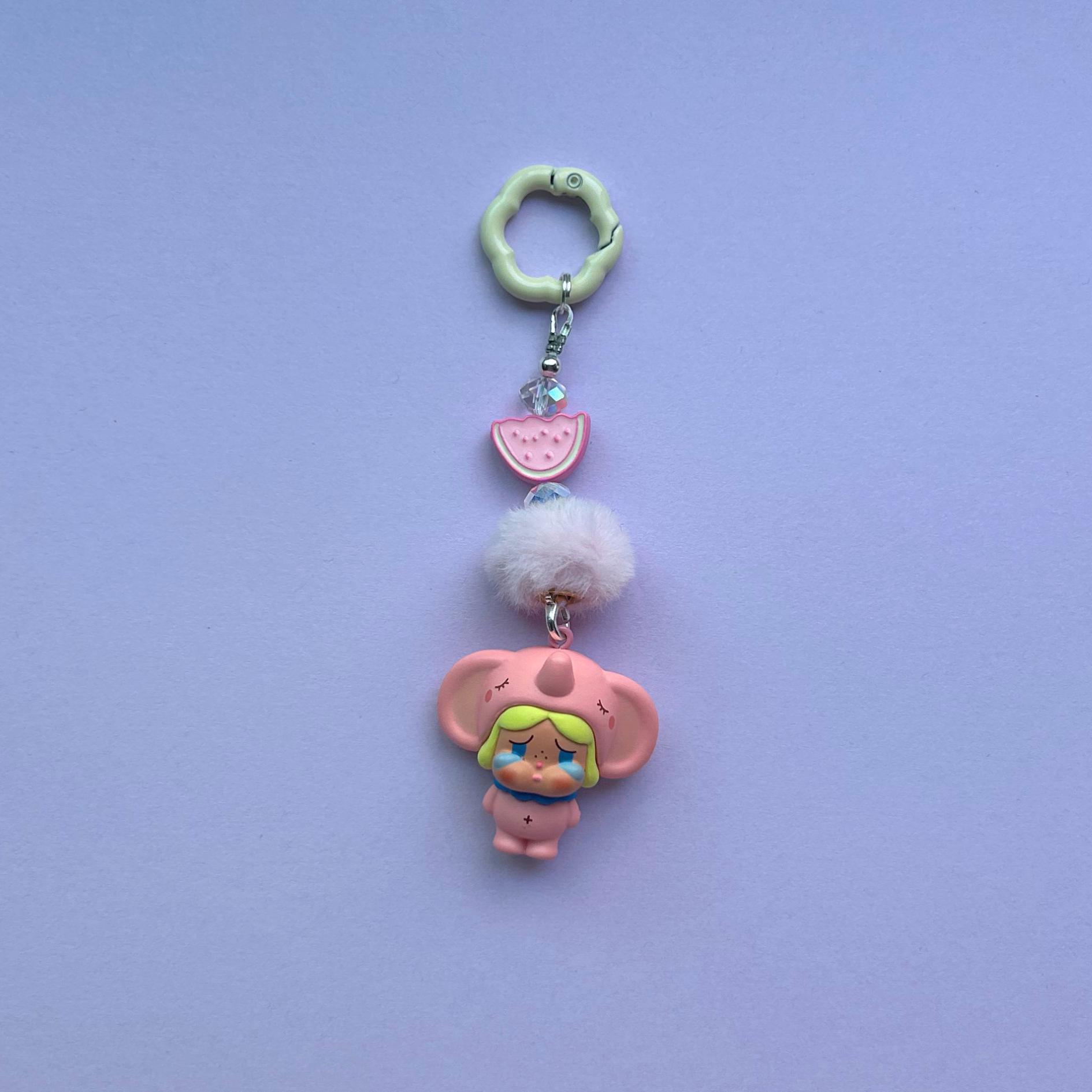 Popmart Mini Blind Box Keychain | Cute Crybaby Elephant - Etsy