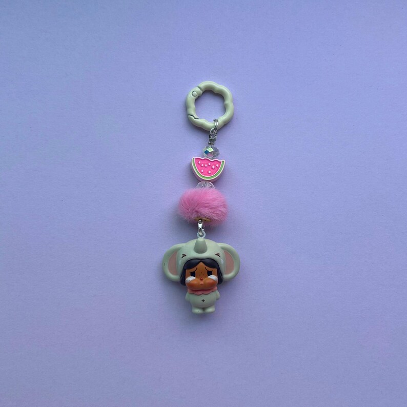 Popmart Mini Blind Box Keychain | Cute Crybaby Elephant - Etsy