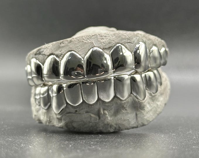 Handmade Custom .925 Sterling Silver Grillz - Etsy