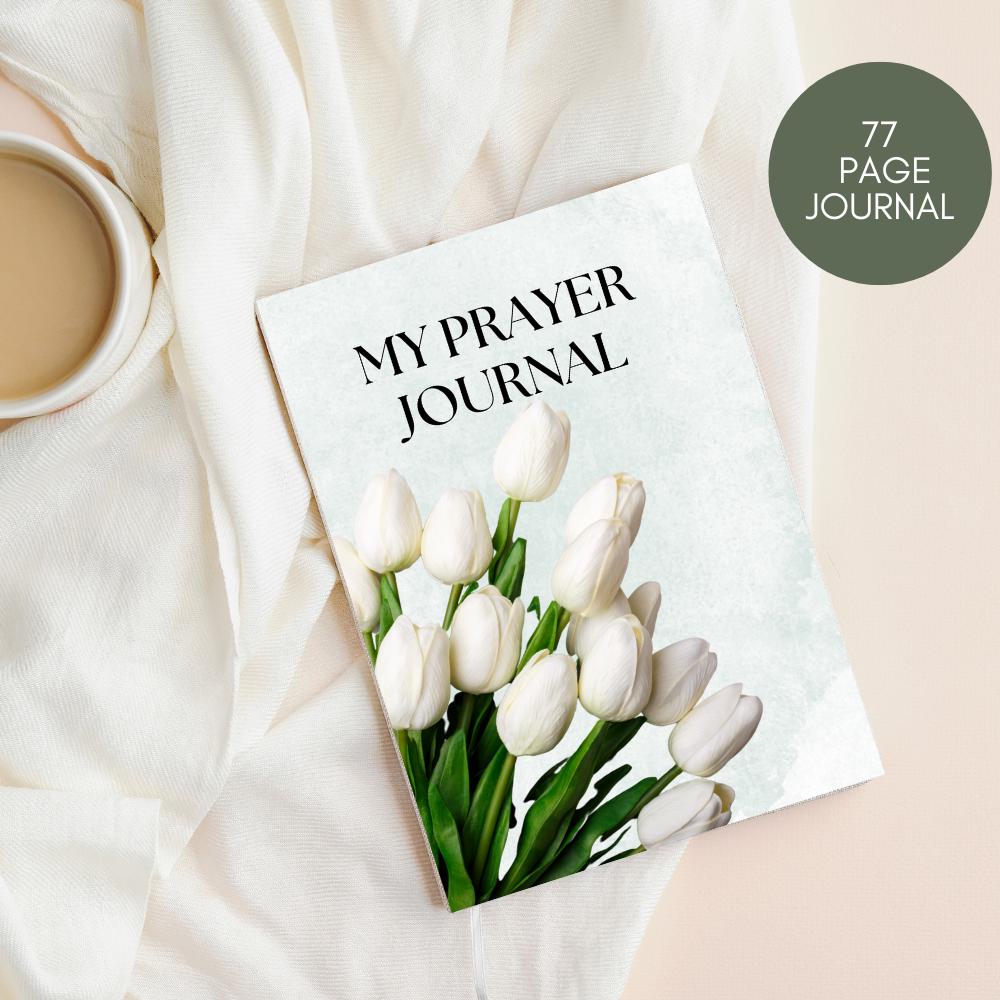 Floral Prayer Journal and Printable Planner Bundle | Bible Study ...