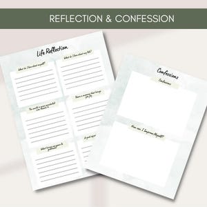 Floral Prayer Journal and Printable Planner Bundle | Bible Study ...