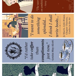 Printable Little Women Bookmarks - Etsy