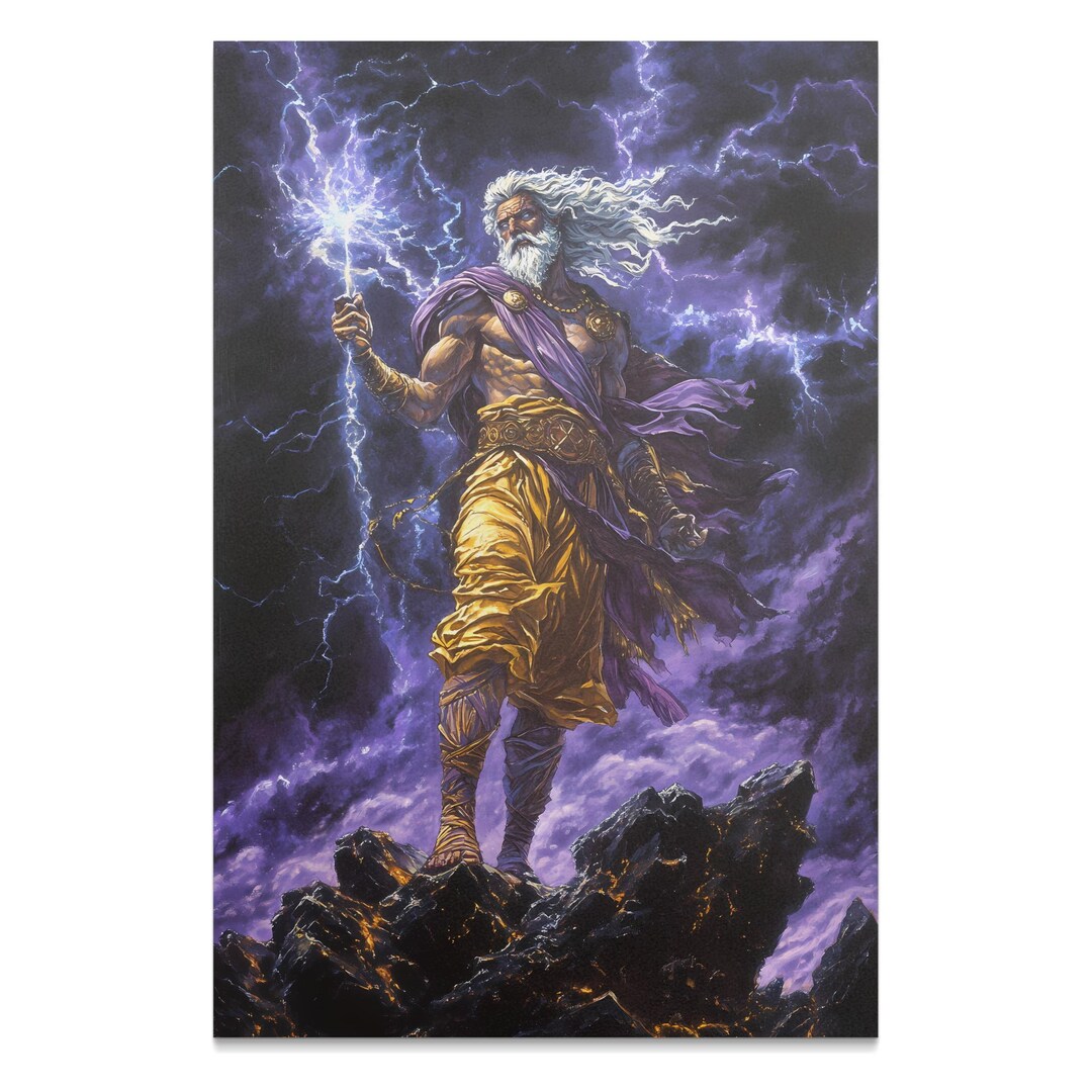 Zeus Premium Matte/gloss Paper Poster, Design Decor, Room Decoration ...