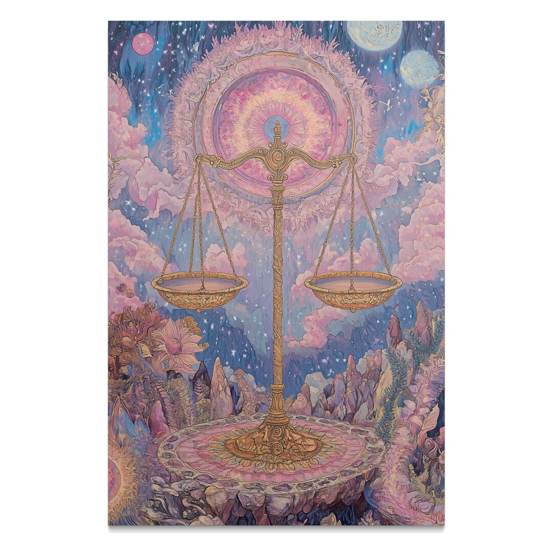 Libra Premium Matte/gloss Paper Poster, Design Decor, Room Decoration ...