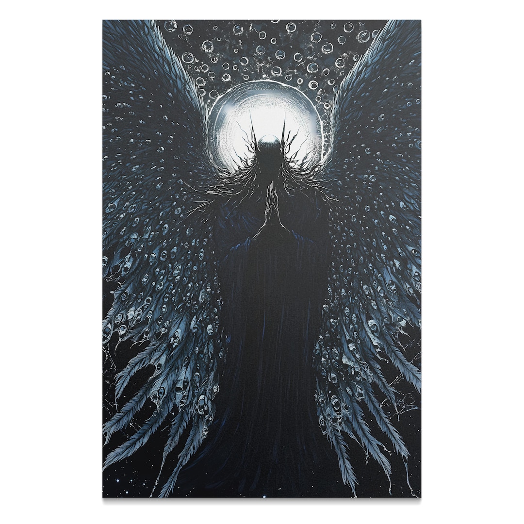 Void Angel Premium Matte/gloss Paper Poster, Design Decor, Room ...