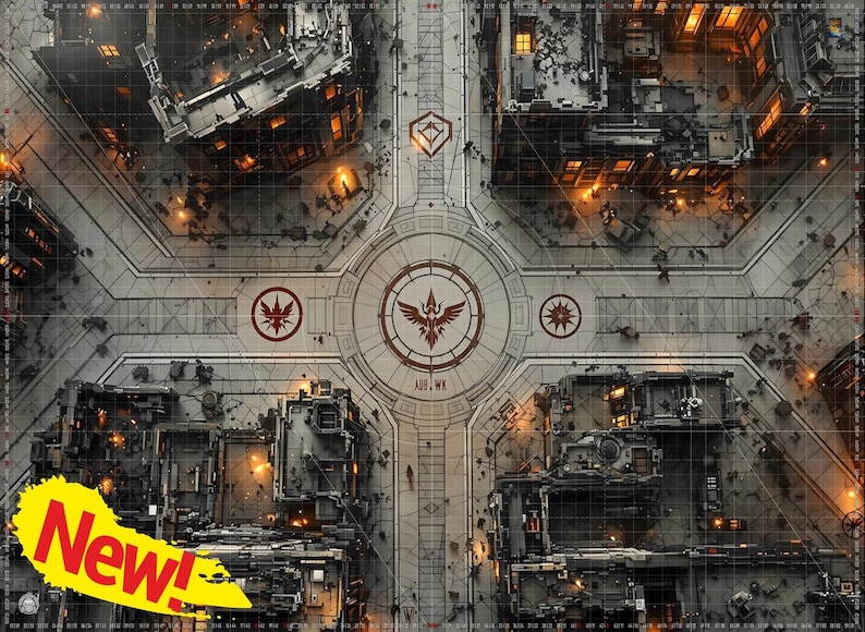 Competitive Gaming Mats (PVC) 60x44 Compatible With Warhammer 40K - Etsy